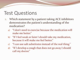 Ace inhibitors | PPTX