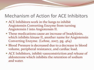 Ace inhibitors