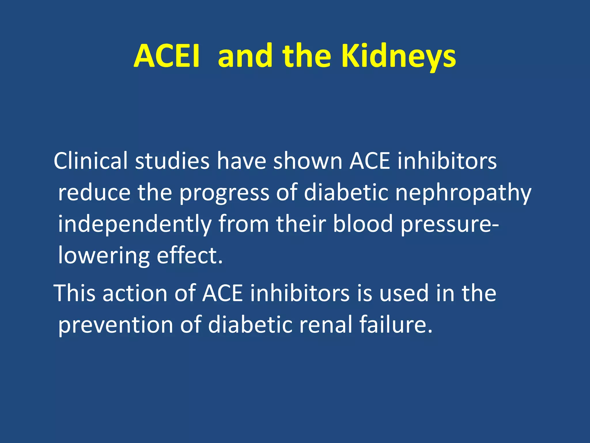 ANGIOTENSIN CONVERTING ENZYME/ACE inhibitors | PPT