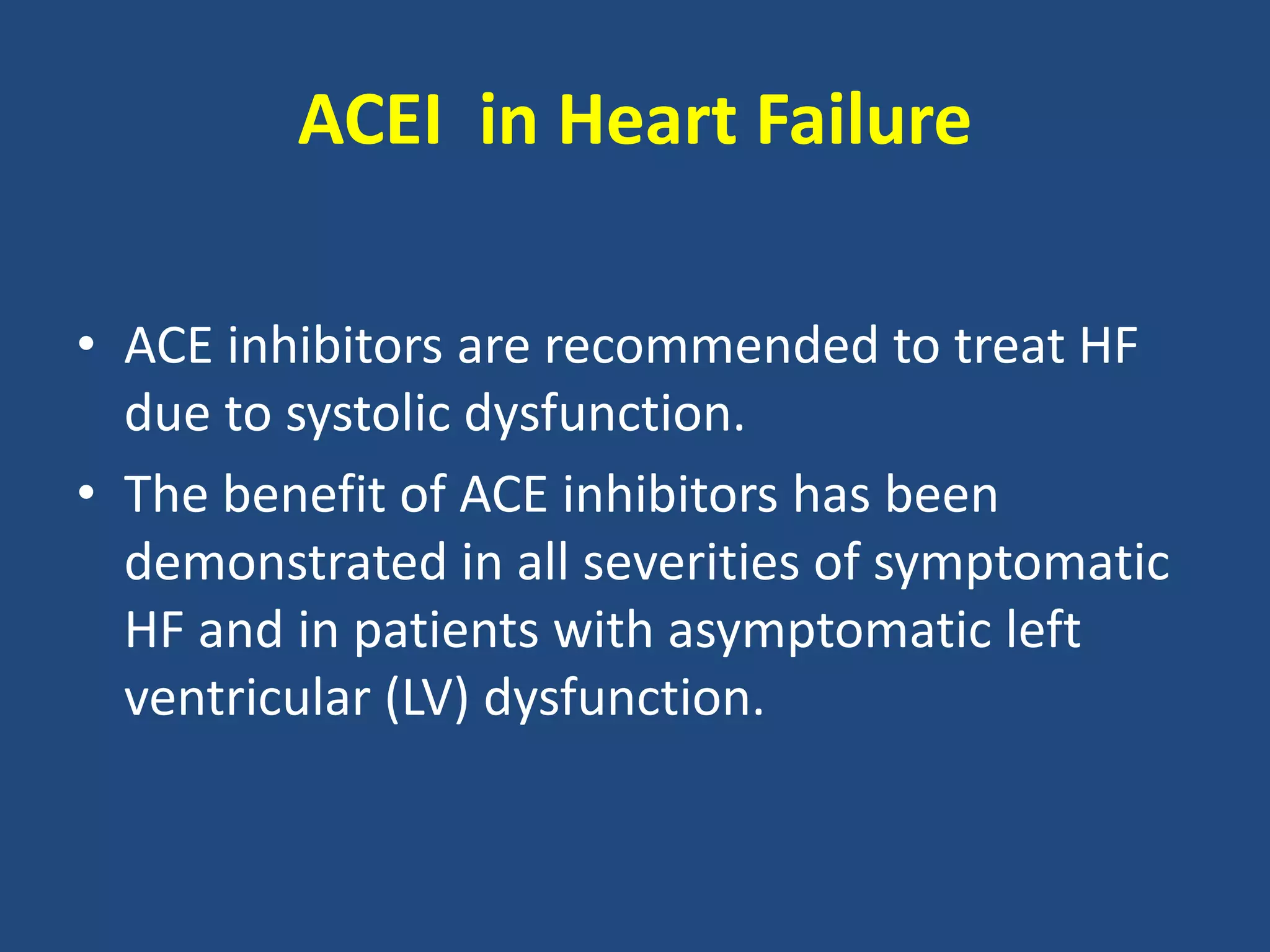 ANGIOTENSIN CONVERTING ENZYME/ACE inhibitors | PPT