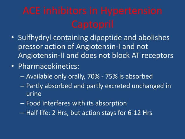 ANGIOTENSIN CONVERTING ENZYME/ACE inhibitors | PPT | Heart and Cardiovascular Diseases ...
