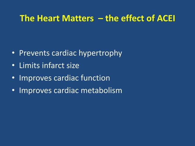 ANGIOTENSIN CONVERTING ENZYME/ACE inhibitors | PPT | Heart and ...
