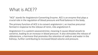 ACE Inhibitors and receptor blockers.pptx