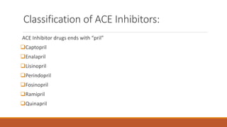 ACE Inhibitors and receptor blockers.pptx