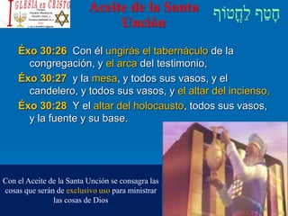 Aceite de la santa unción | PPT