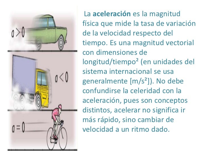 Aceleración