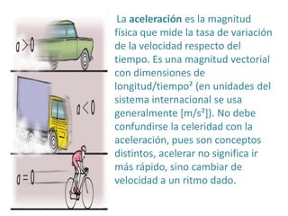 Aceleración | PPTX