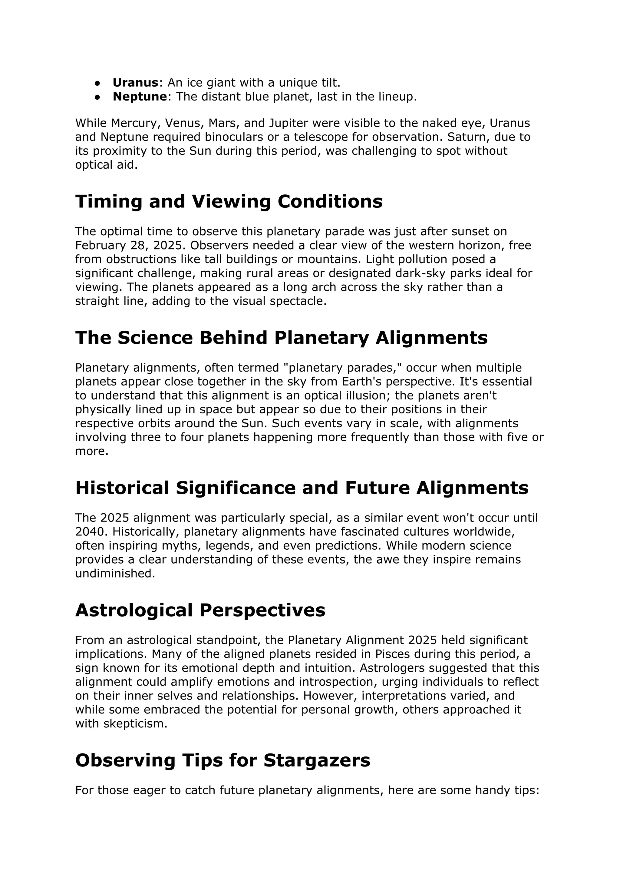 A Celestial Spectacle Unveiling the Planetary Alignment 2025.docx