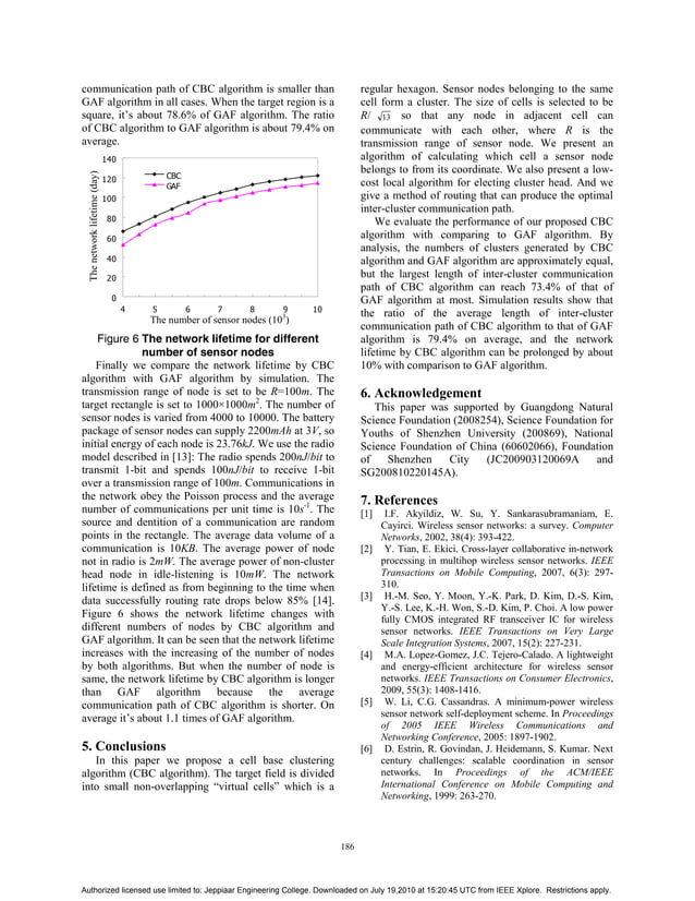 A Cell Based Clustering Algorithm In Large Wireless Sensor Networks Pdf 8151