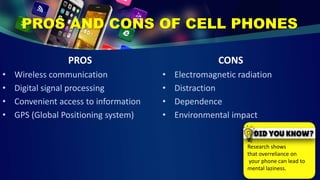 The Evolution of Cellphones: From Brick Phones to Smartphones | PPTX