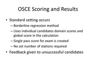 ACEM fellowship exams - an overview of marking | PPTX