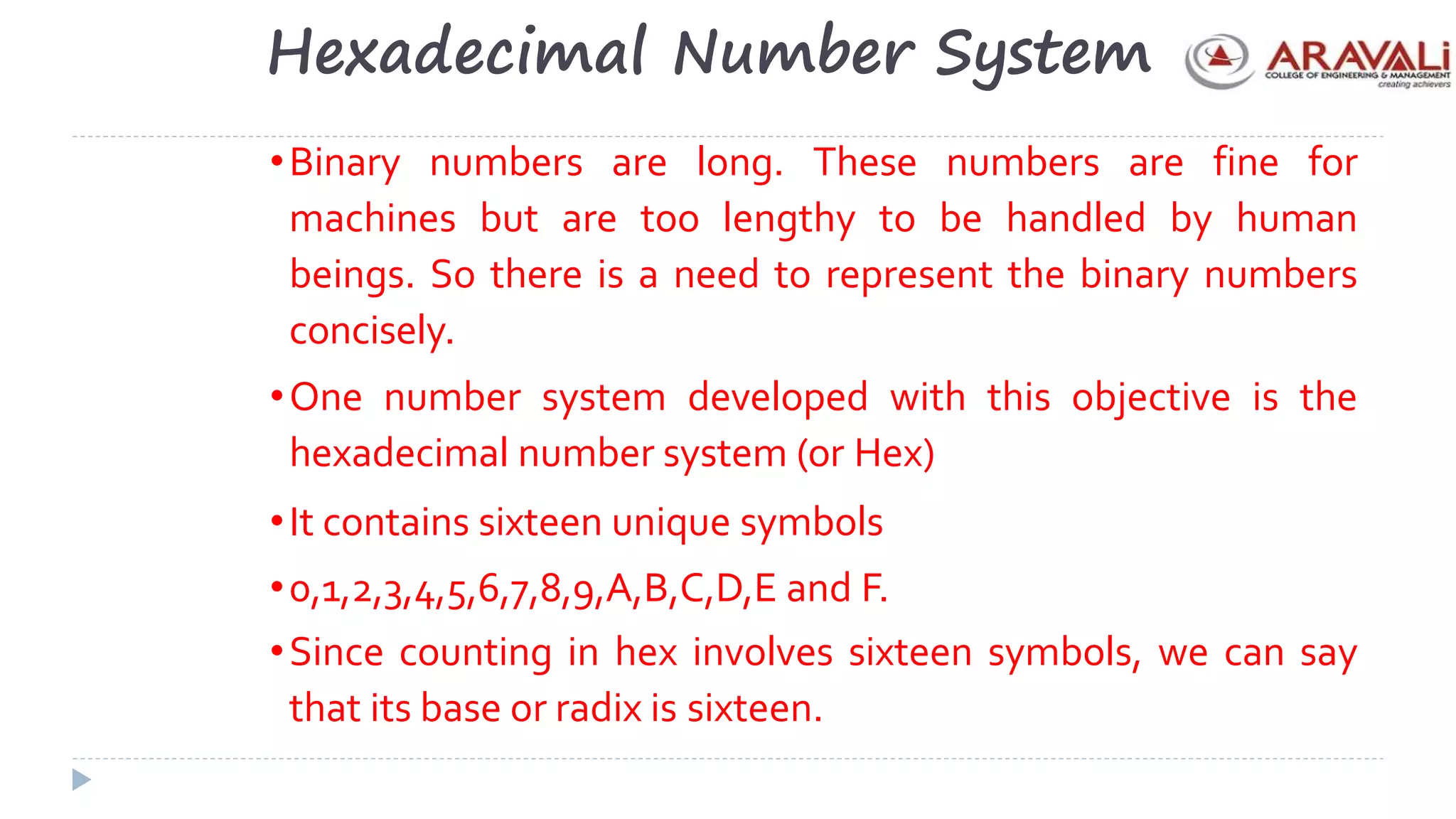 Acem numbersystem | PPTX