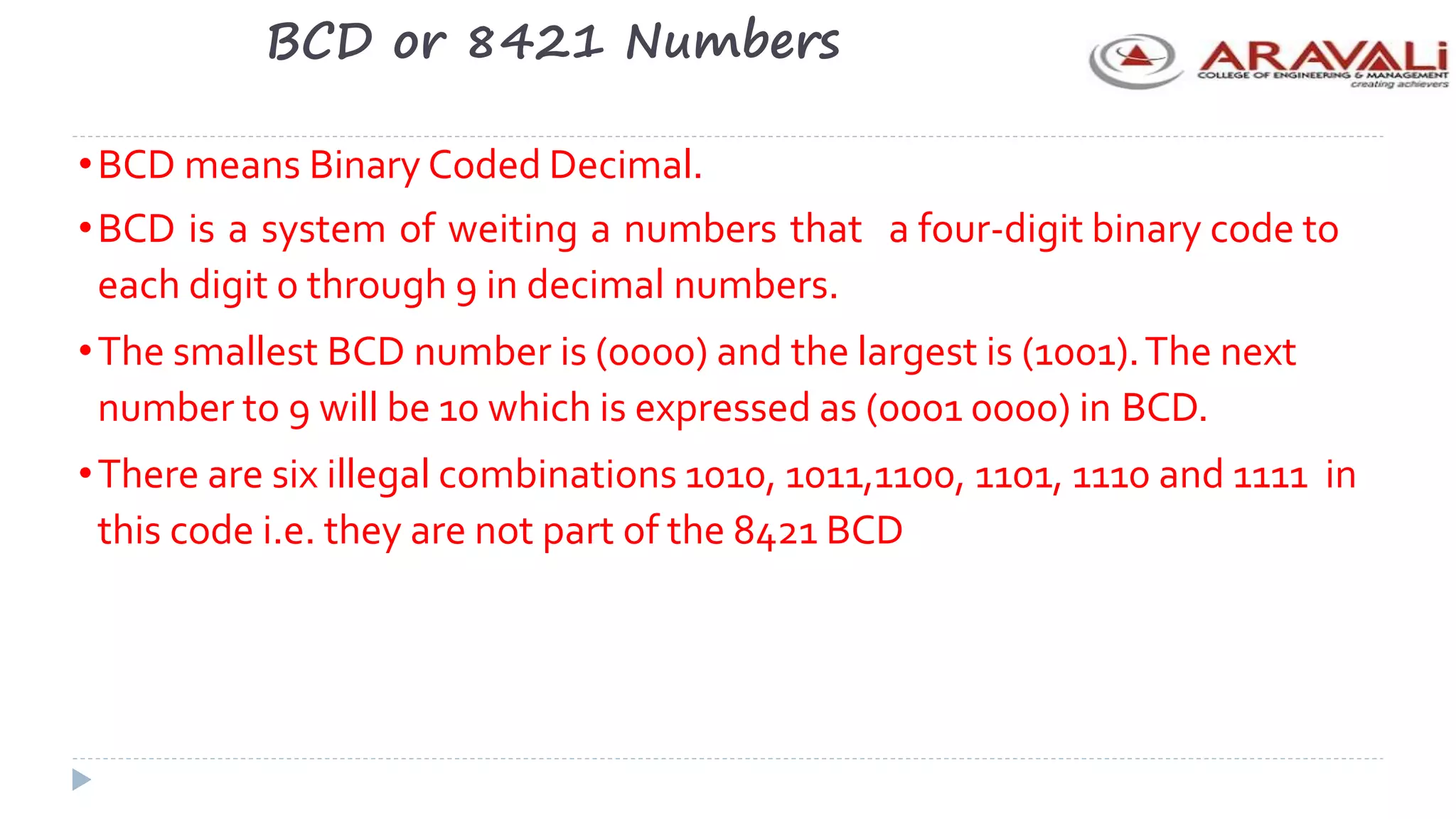 Acem numbersystem | PPTX