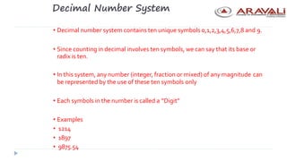 Acem numbersystem | PPTX