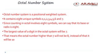 Acem numbersystem | PPTX