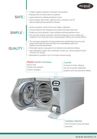Aceno autoclave | PDF