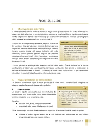 Acentuación | PDF