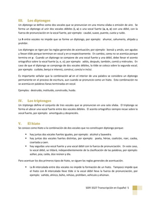 Acentuación | PDF