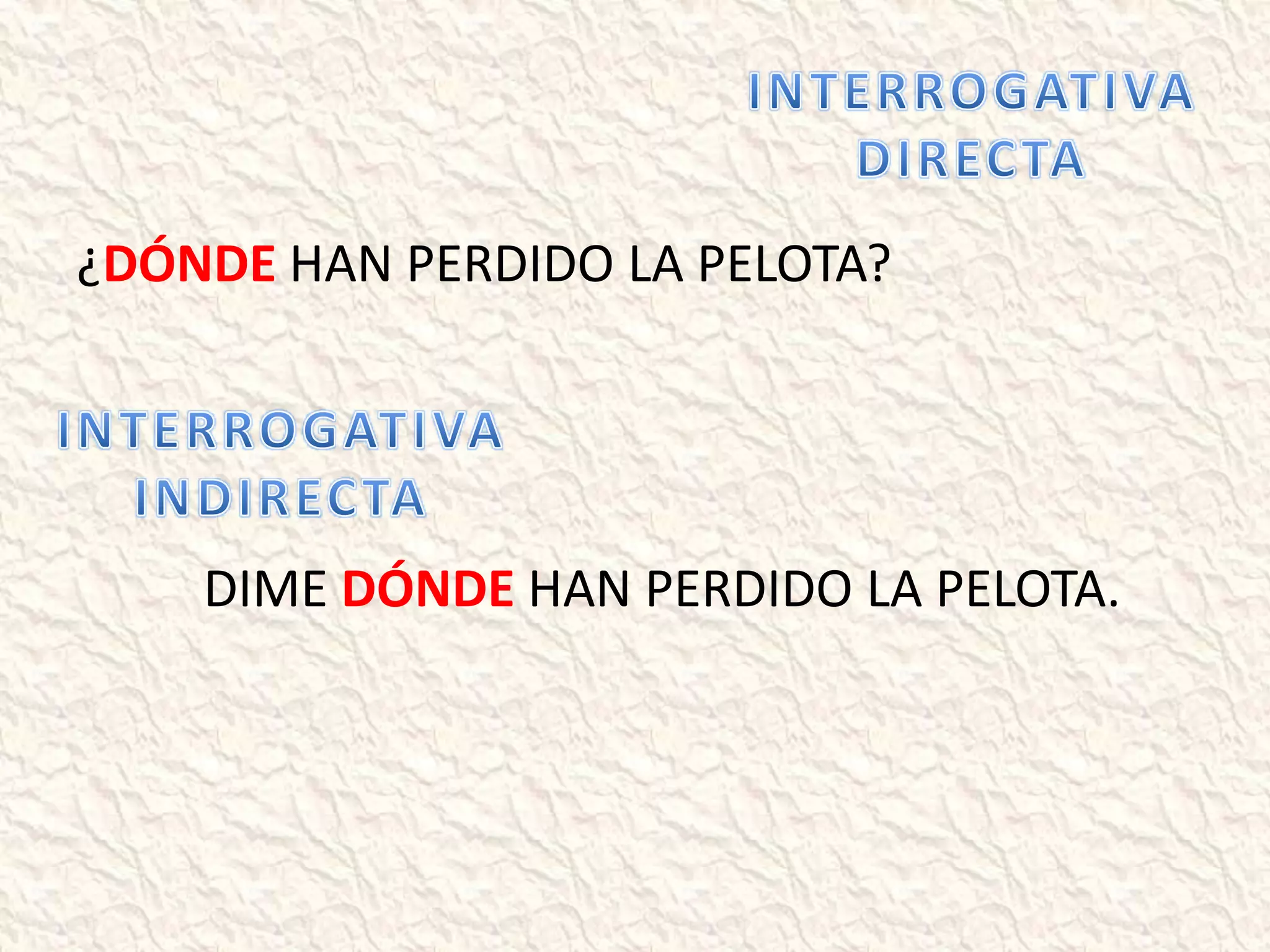 Acentuación de palabras interrogativas y exclamativas | PPTX