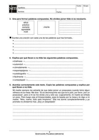 Acentuacion de palabras_compuestas(1) | PDF