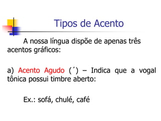 POWERPOINT ACENTUAÇÃO GRÁFICA-LÍNGUA PORTUGUESA | PPT