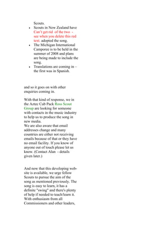 A century of scouting | DOC