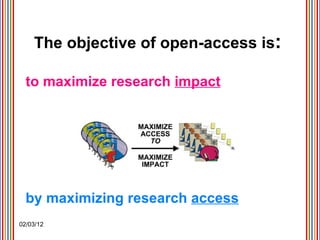 Open archives and repositories | PPT