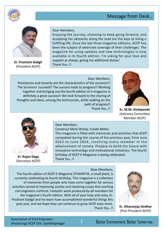 ACEP Magazine edition 4th launched on 05.06.2024 | Construction ...