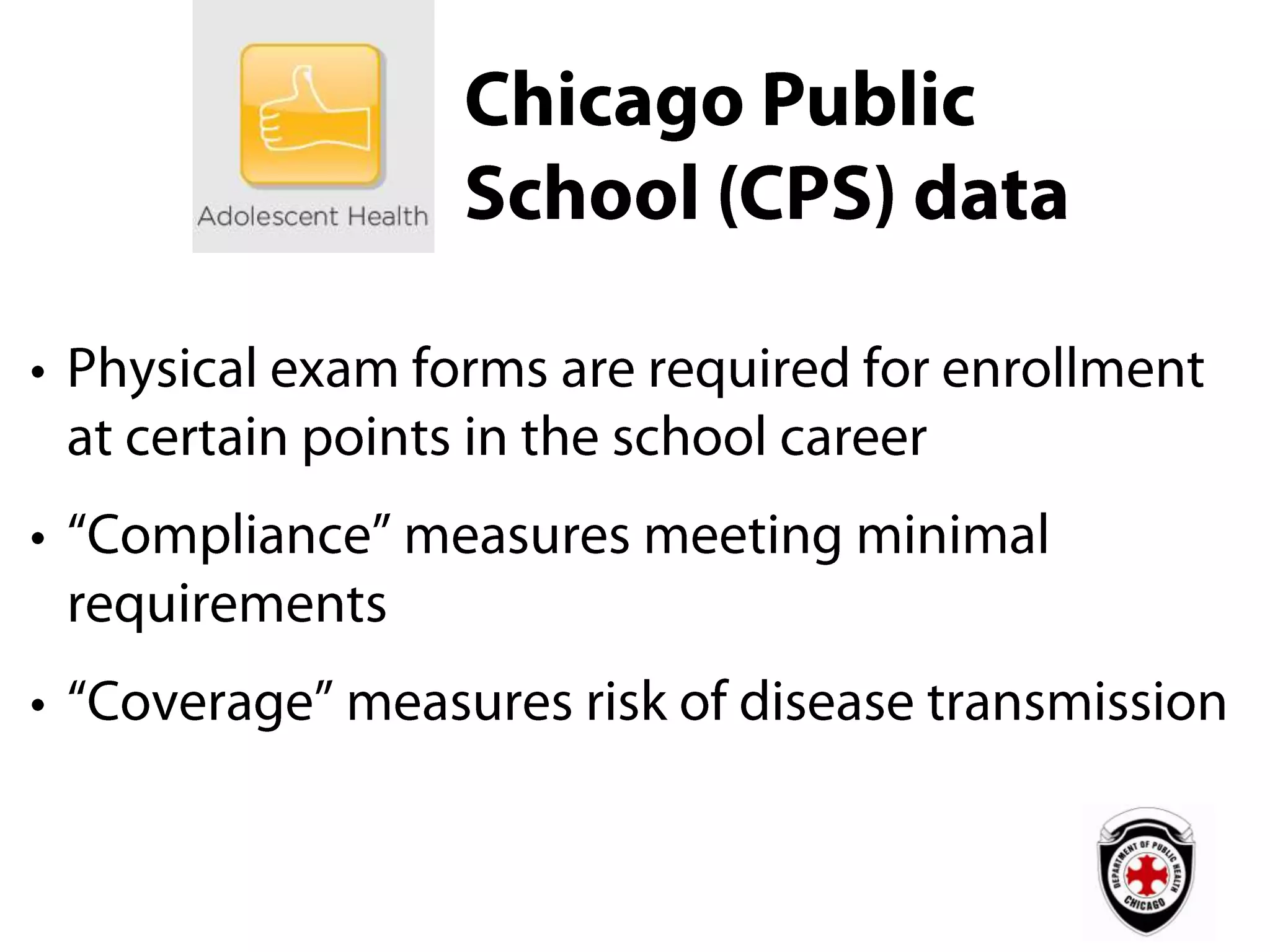 How Epidemiology Shaped Healthy Chicago | PPTX | Healthcare Industry | Industries