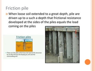 Pile Foundation for advanced construction equipments | PPTX