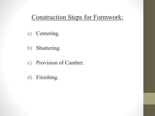 FormWork | PPTX | Woodworking | Arts and Crafts