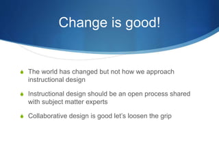 ACE Agile Instructional Design | PPT