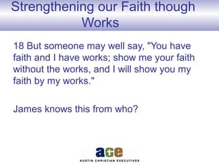 ACE Presentation James 2:14-26 | PPT
