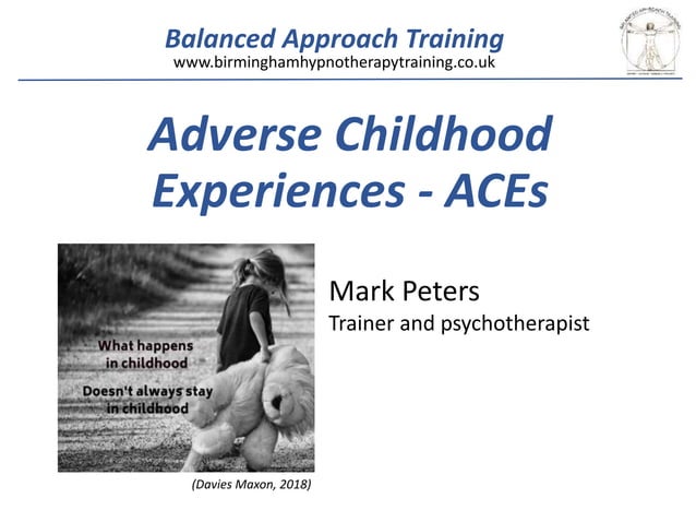 Ace presentation exploring Adverse Childhood Experiences | PPTX