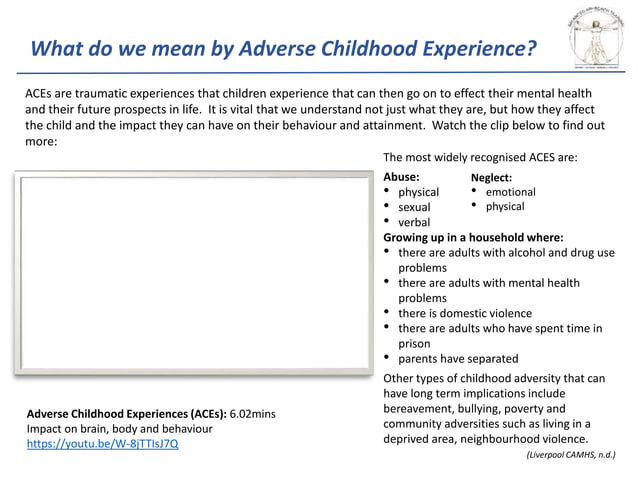 Ace presentation exploring Adverse Childhood Experiences | PPTX
