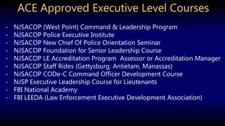 NJSACOP ACE Certification Program Overview | PPT