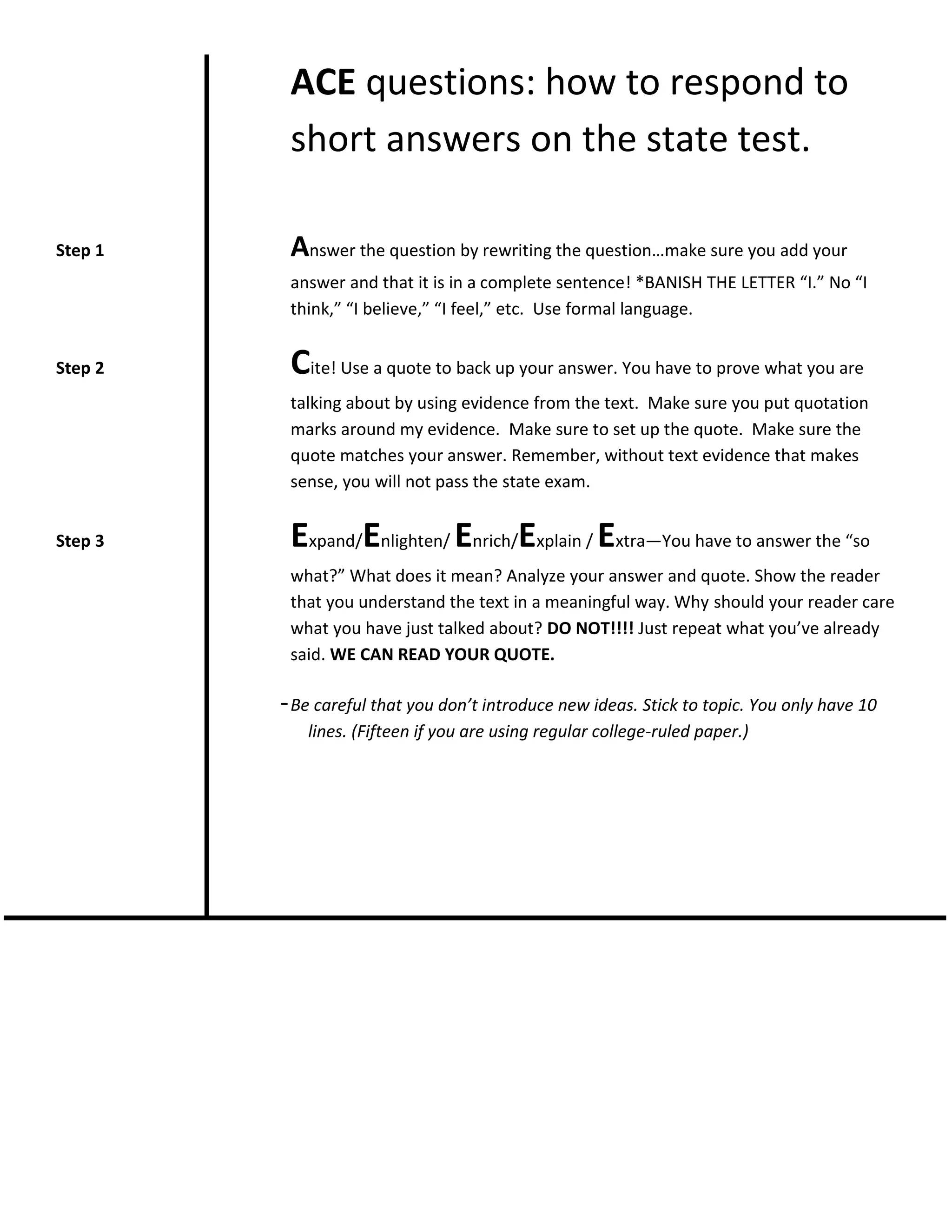 Ace questions cornell notes | DOCX