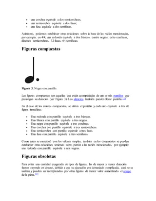 Acerca de las figuras musicales | DOCX