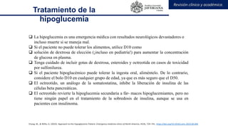 Acercamiento al paciente hipoglucémico 2023 | PDF