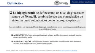 Acercamiento al paciente hipoglucémico 2023 | PDF
