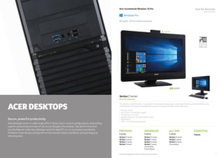 Acer Africa Commercial Product Portfolio | PDF | Laptops | Computing