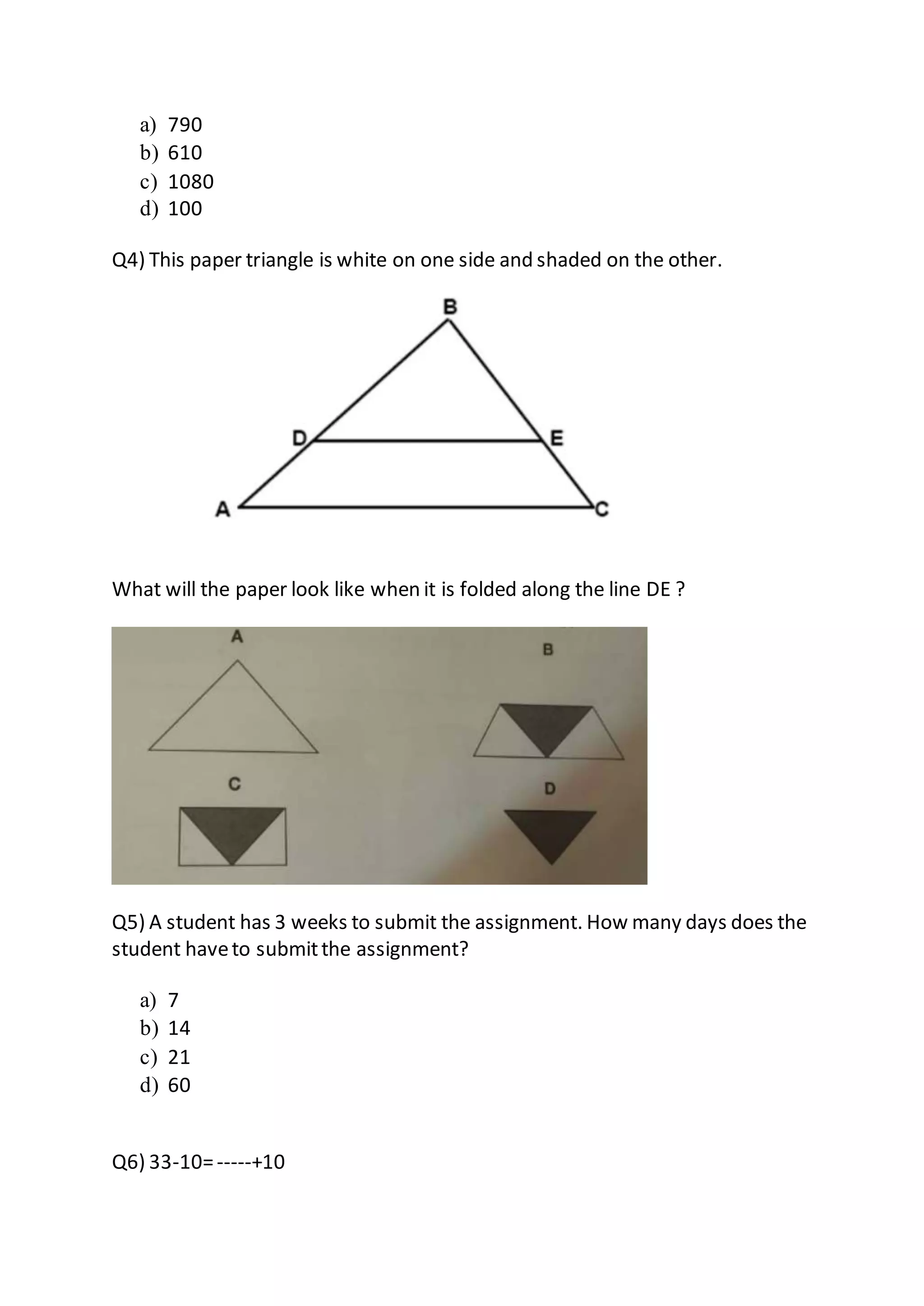 Acer ibt maths 1 , 2 , 3 , 4 | DOCX