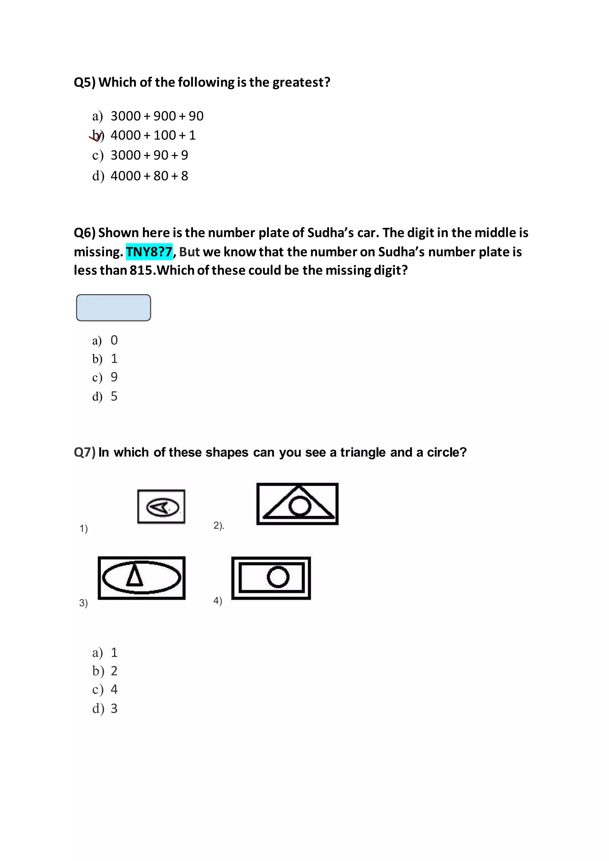 Acer ibt maths 1 , 2 , 3 , 4 | DOCX