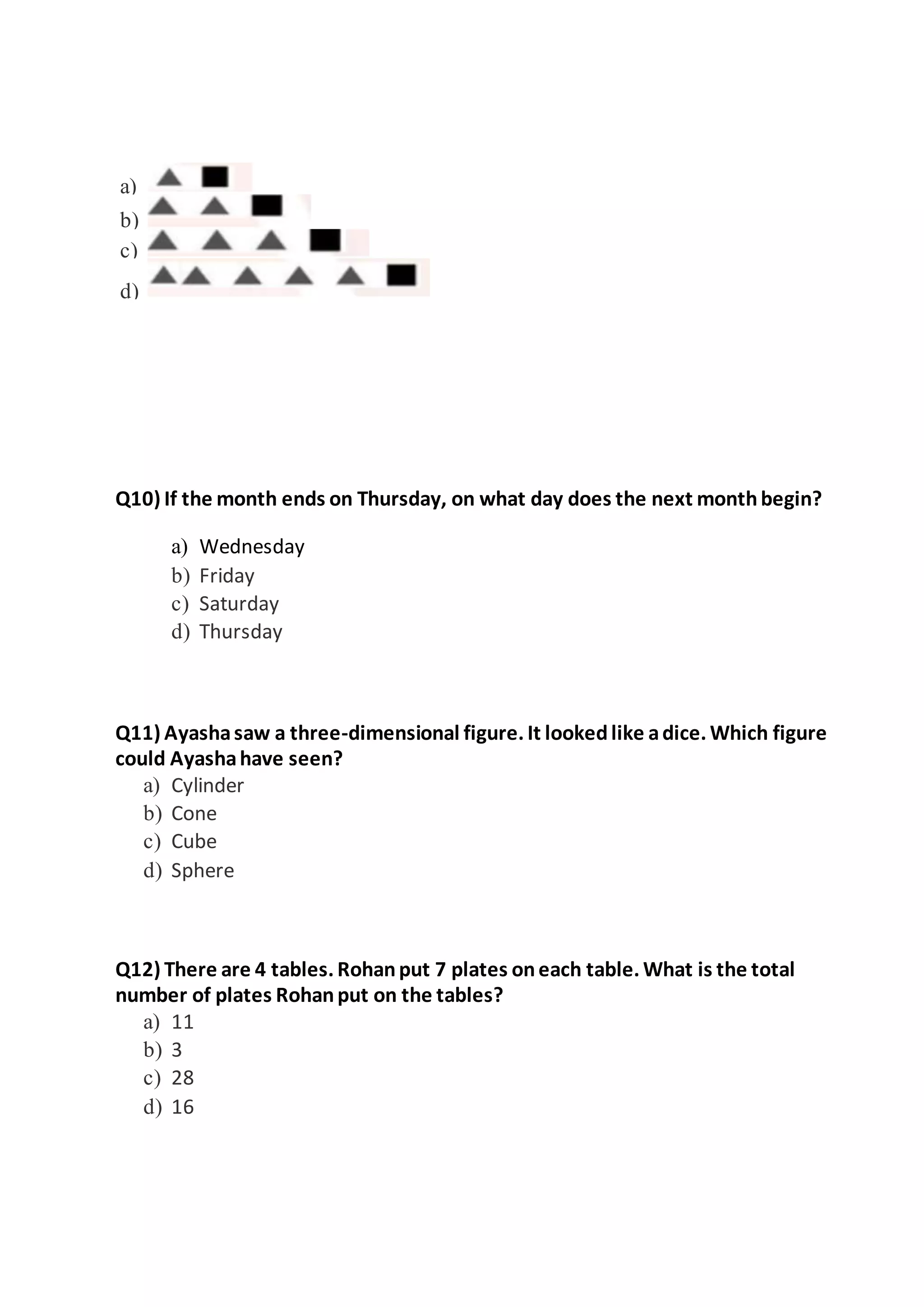 Acer ibt maths 1 , 2 , 3 , 4 | DOCX