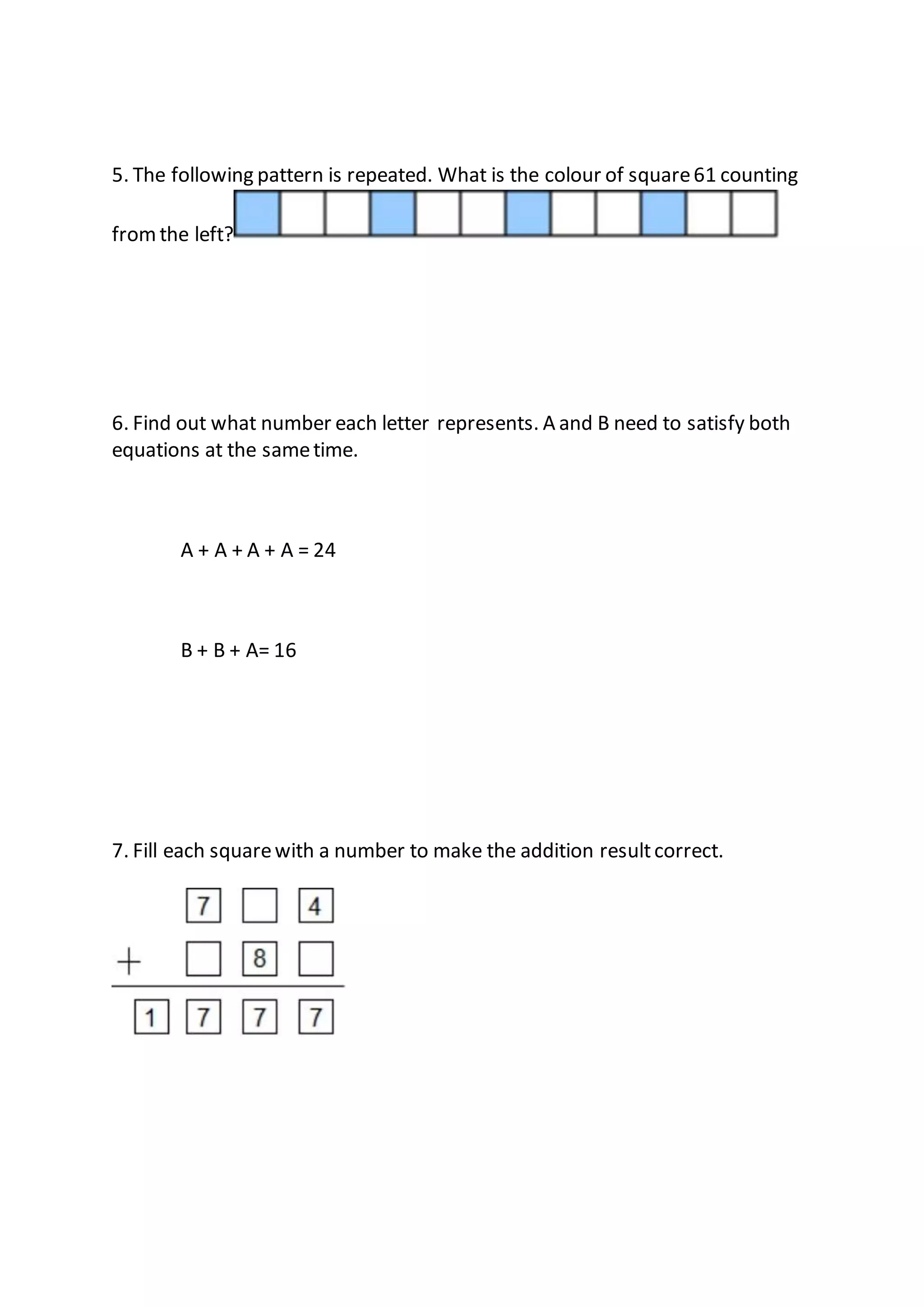 Acer ibt maths 1 , 2 , 3 , 4 | DOCX