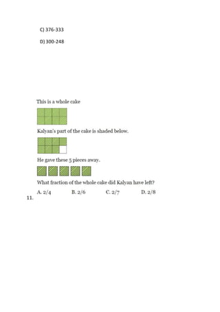 Acer ibt maths 1 , 2 , 3 , 4 | DOCX