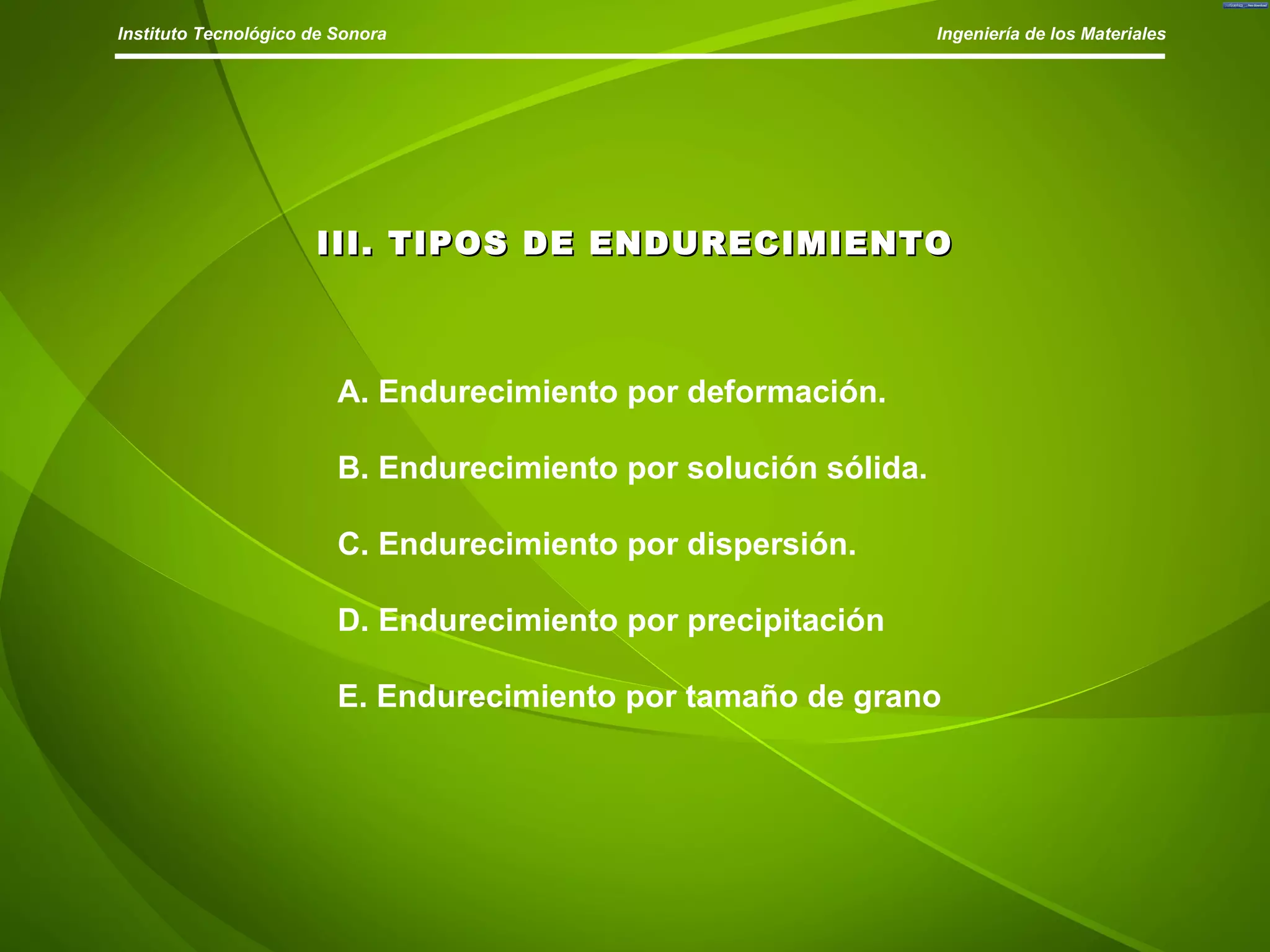 MICROCONSTITUYENTES EN LOS ACEROS, PROCESOS Y TIPOS DE ENDURECIMIENTO | PPT