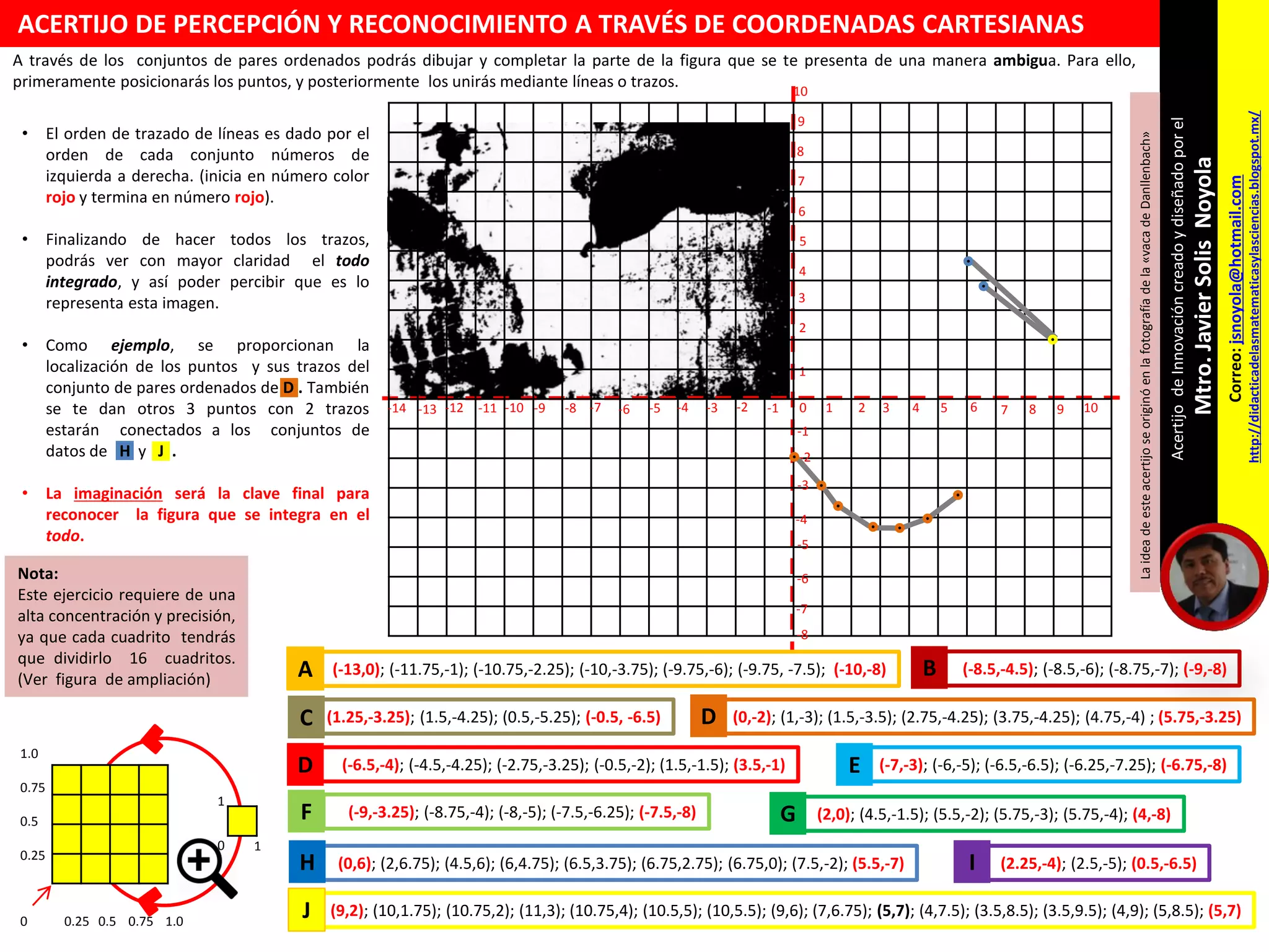 ACERTIJO DE PERCEPCIÓN Y RECONOCIMIENTO A TRAVÉS DE COORDENADAS ...
