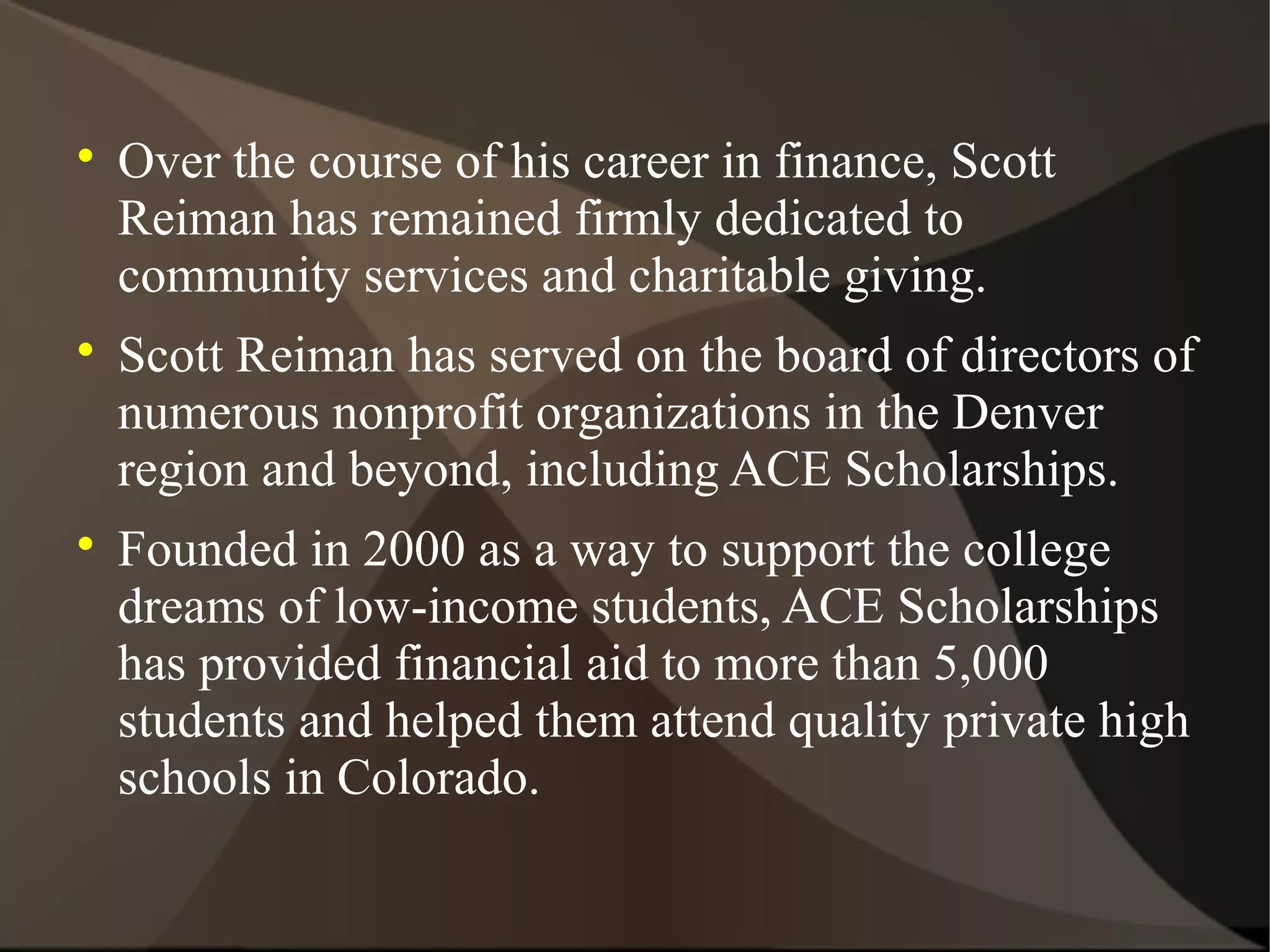 Ace scholarships | PPT