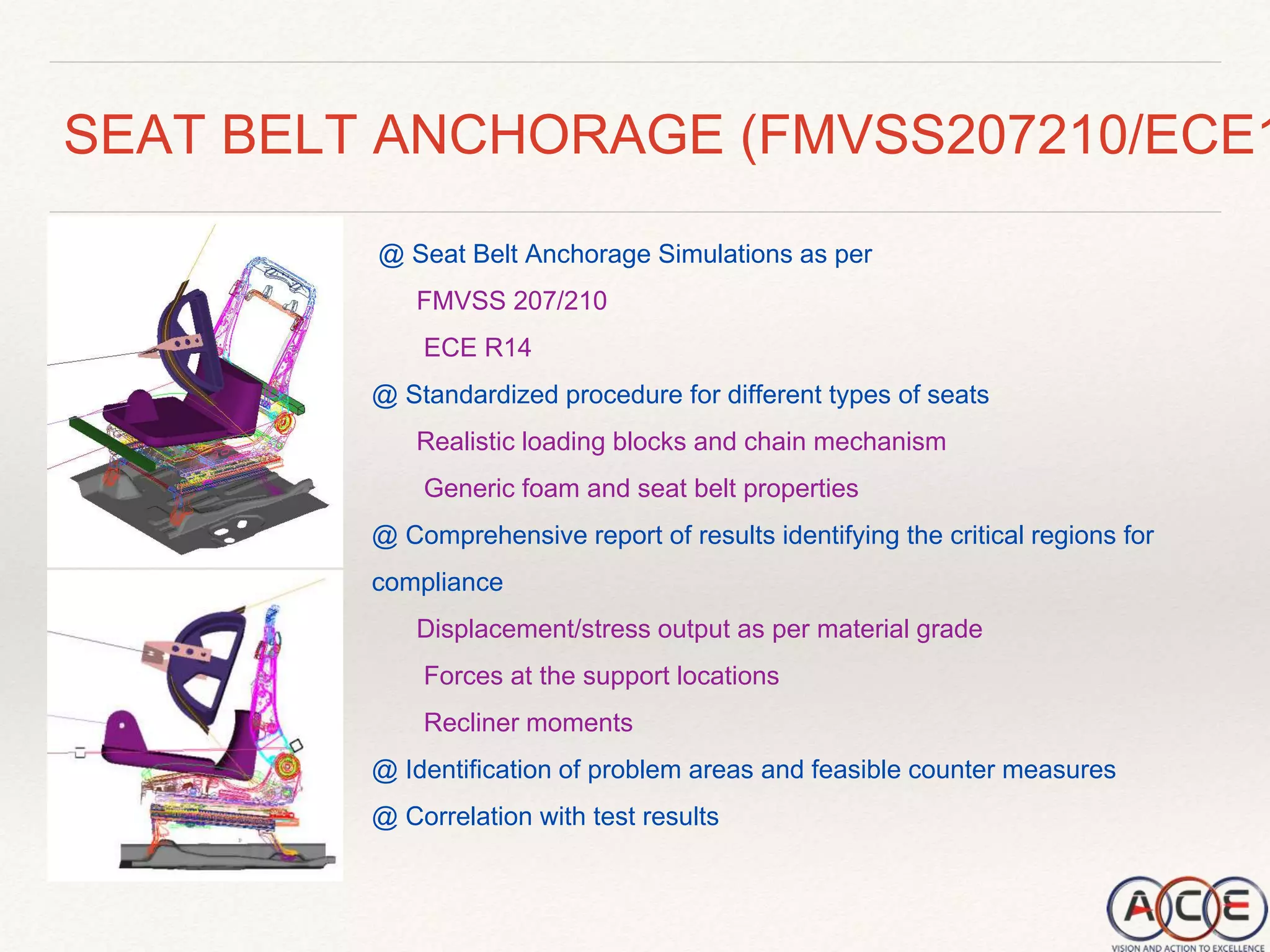 ACE Seats Crash Test 2015 | PPTX